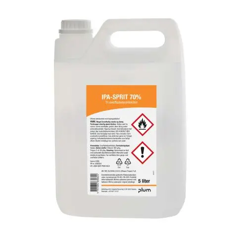 IPA-SPRIT 70% - 5 liter, kun DKK 322,50 | hos Vestergaard